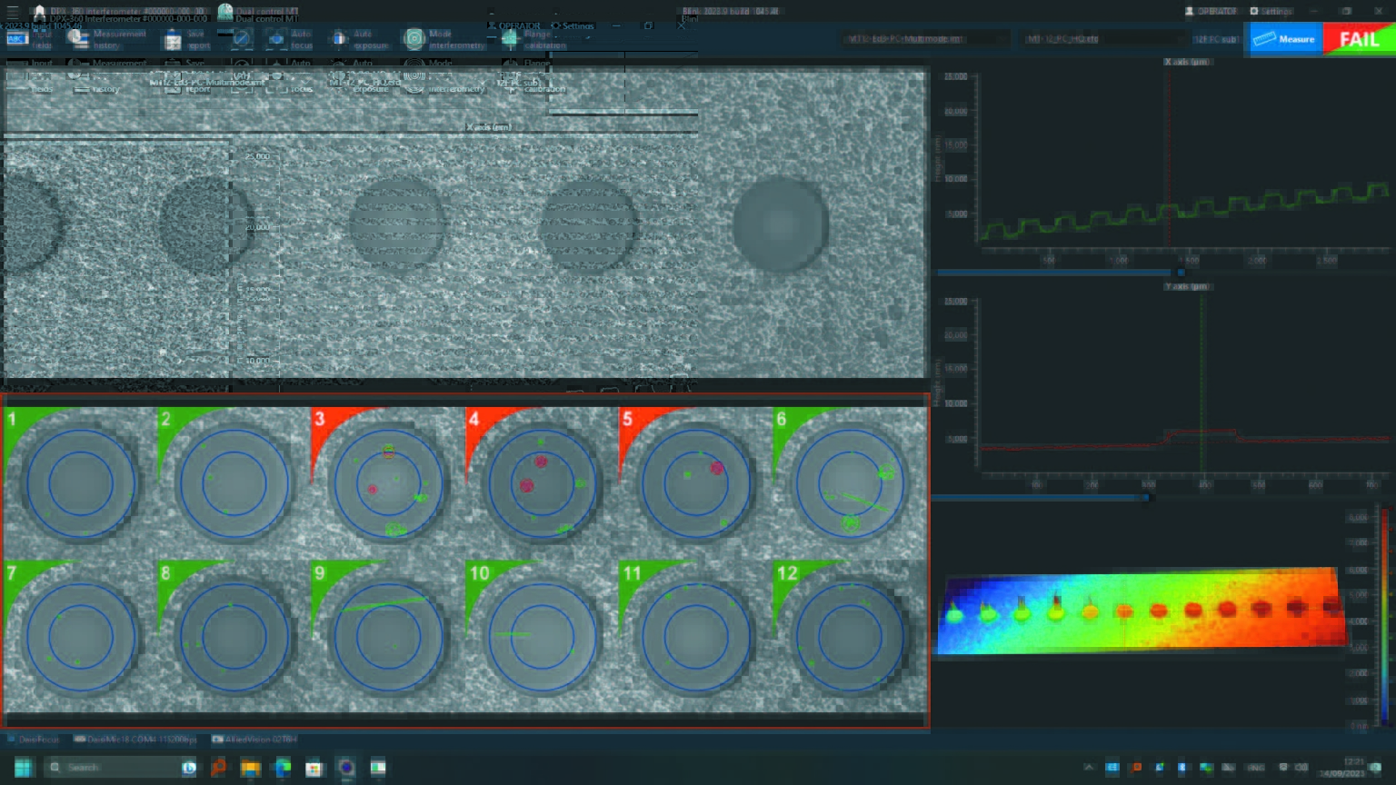 DPX360 Digital Automated Interferometer with true inspection capability ...